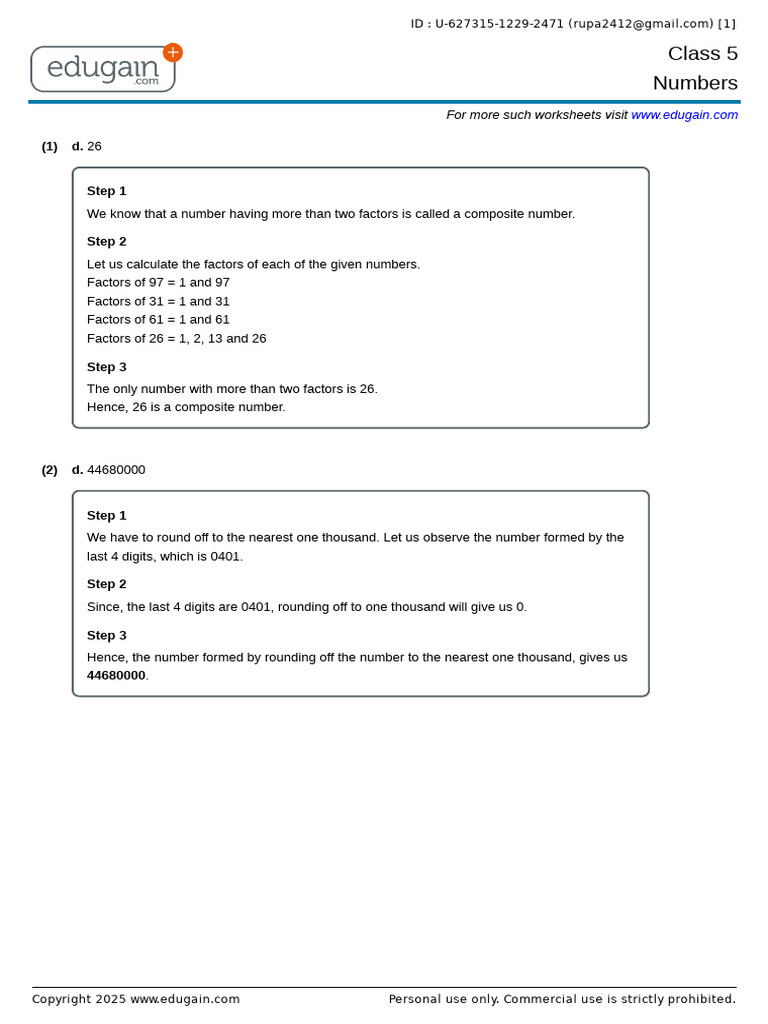 Grade5 627315 1229 2471.ah | PDF | Mathematics | Arithmetic