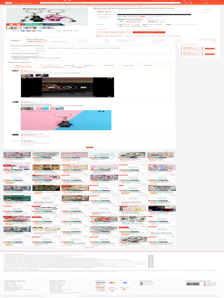 (Batman Matching Keychains) Cute Key Chain Bag Shopee Singapore | PDF