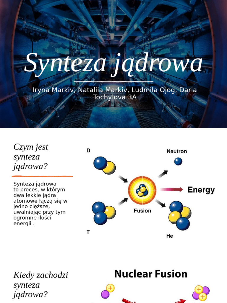 Synteza Jądrowa | PDF