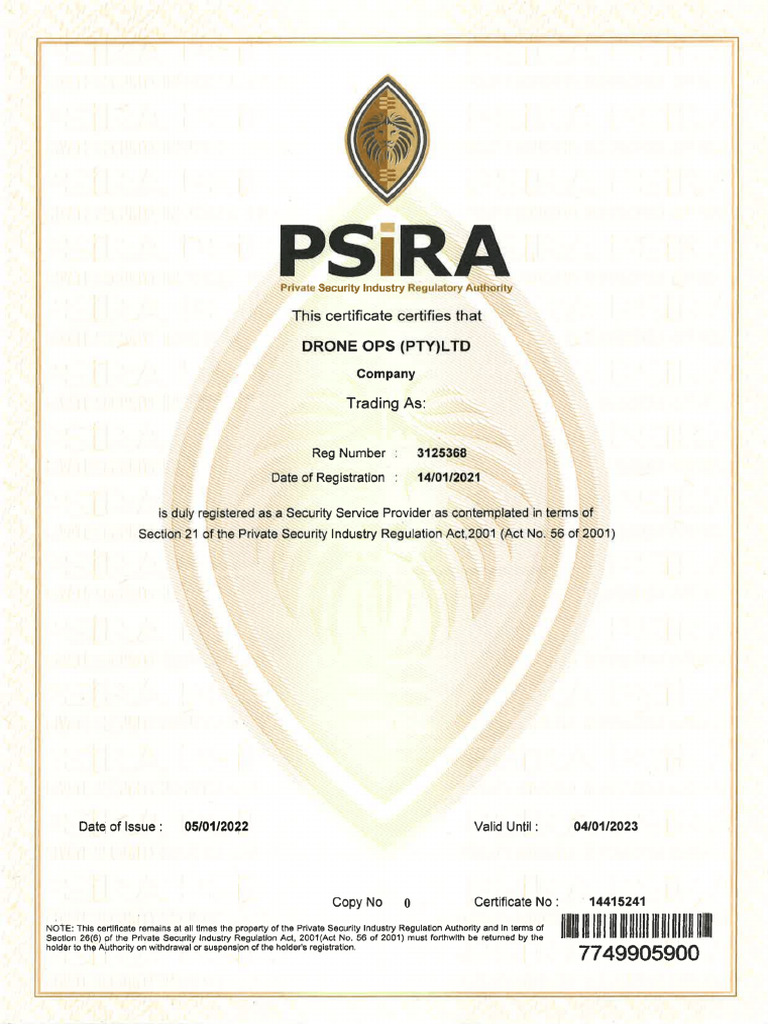 Do Psira Expiry 04jan2023 | PDF