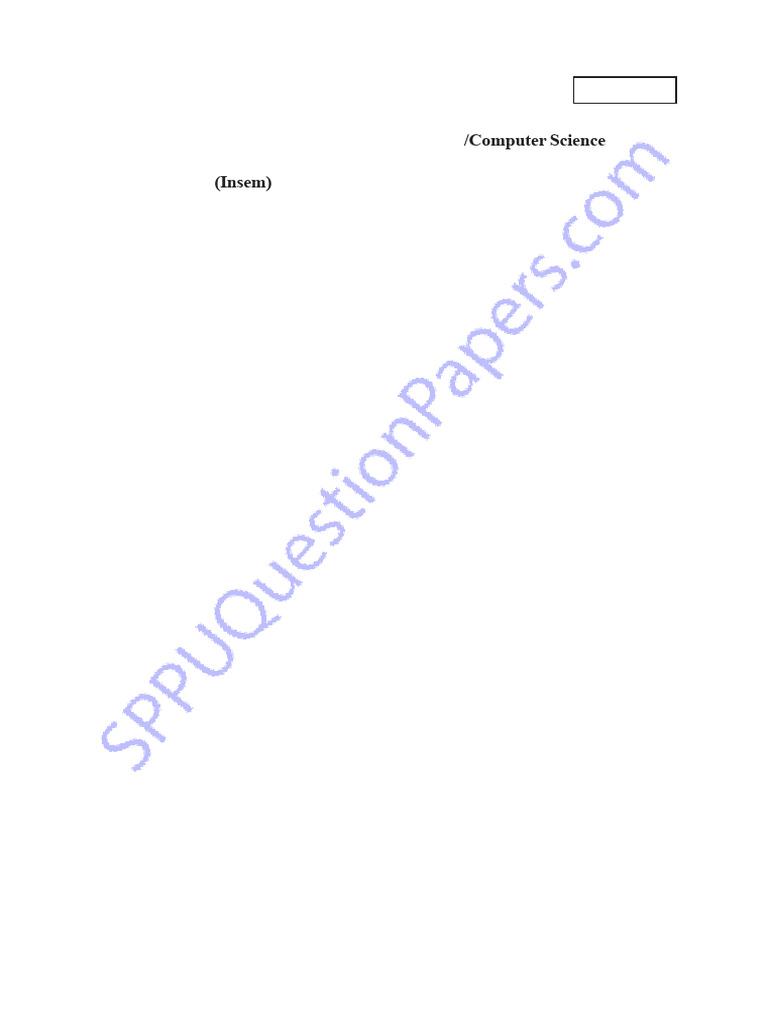 Be - Computer Engineering - Semester 3 - 2024 - October - Fundamentals of Data Structures ...