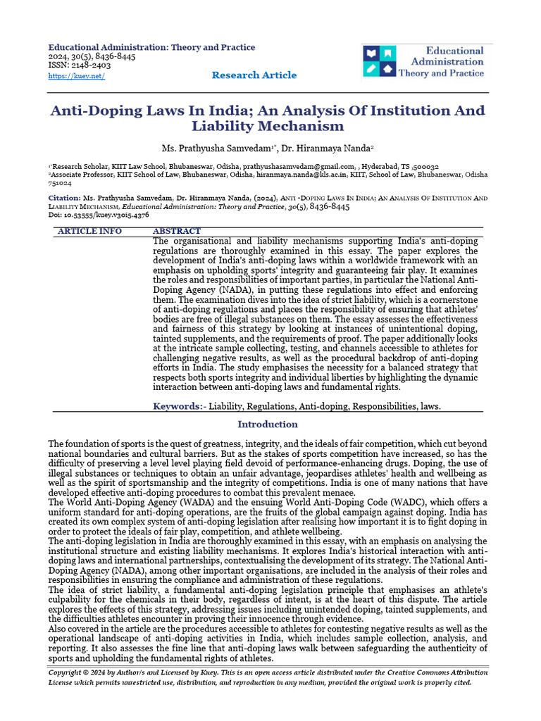 AP 1697 Final 2024 305 Educational Administration Theory and Practice 1 1 | PDF | Doping In Sport