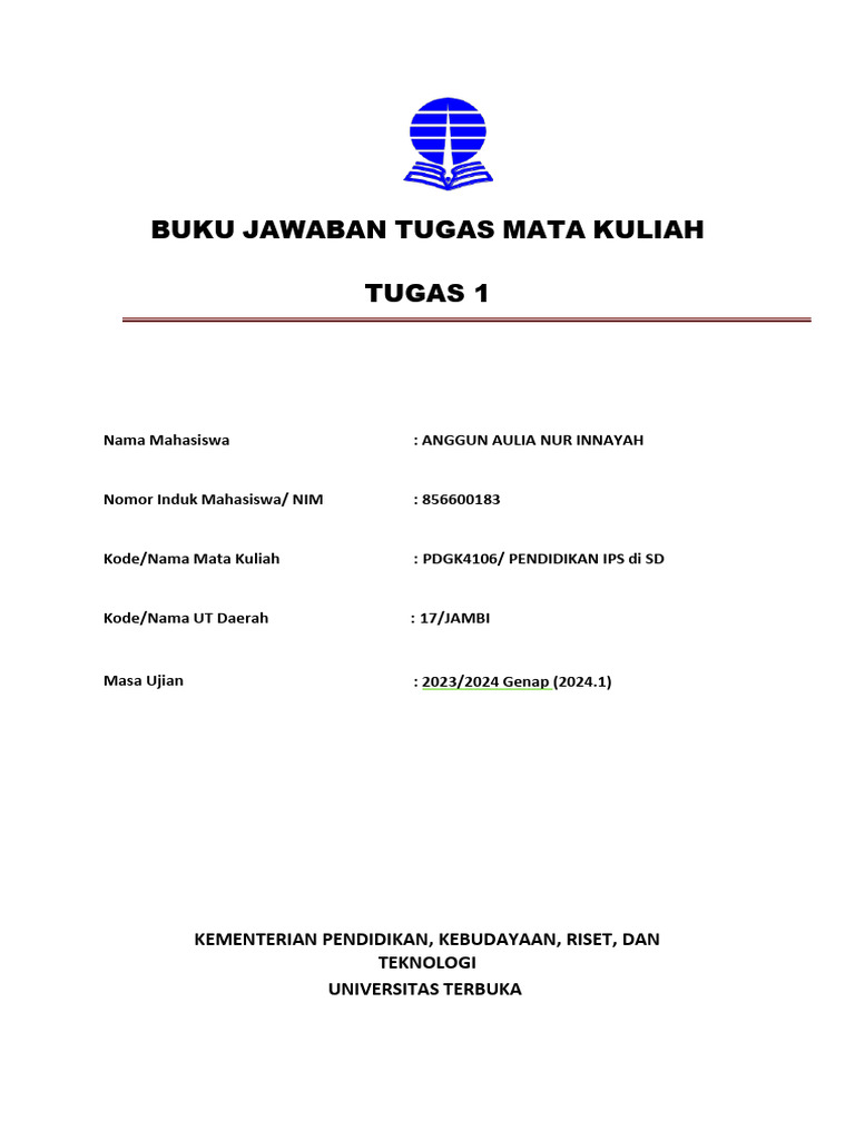 Contoh Tugas Ut | PDF