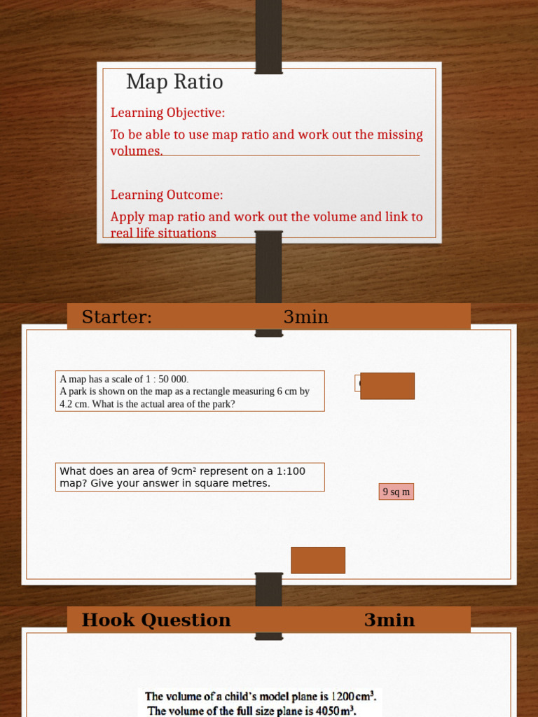 Volume Using Map Ratio | PDF