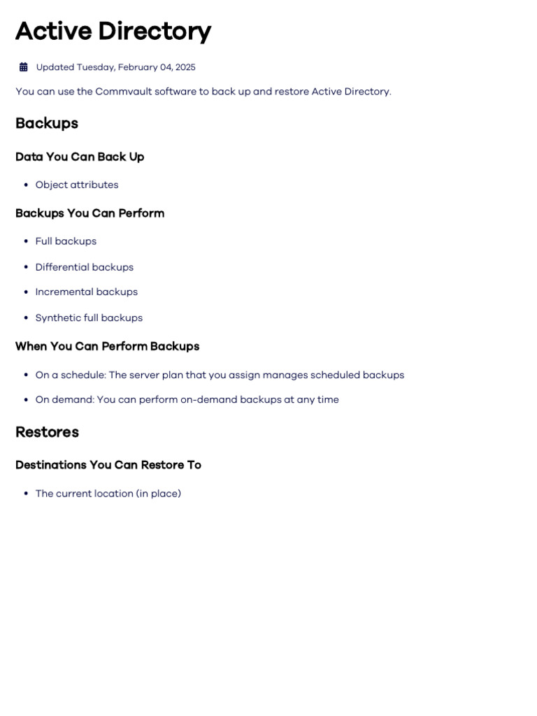 Active Directory | PDF