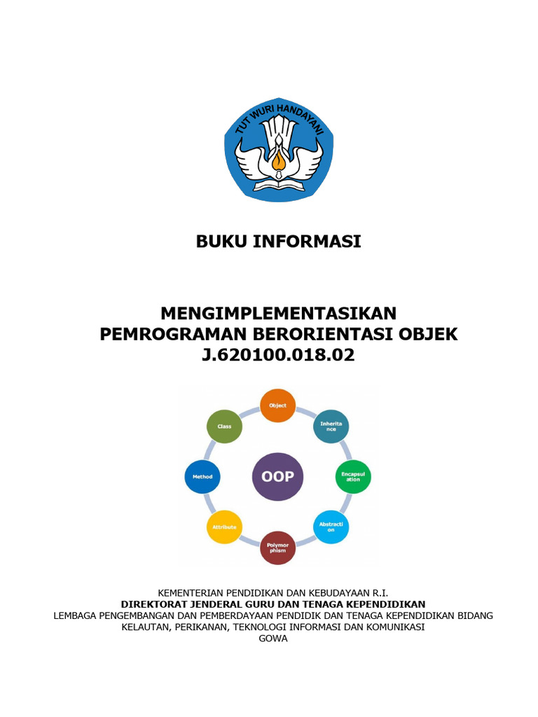Pemrograman Berorientasi Objek | PDF