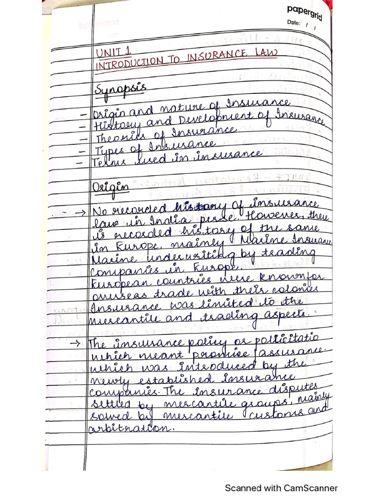 Insurance Law Notes T | PDF