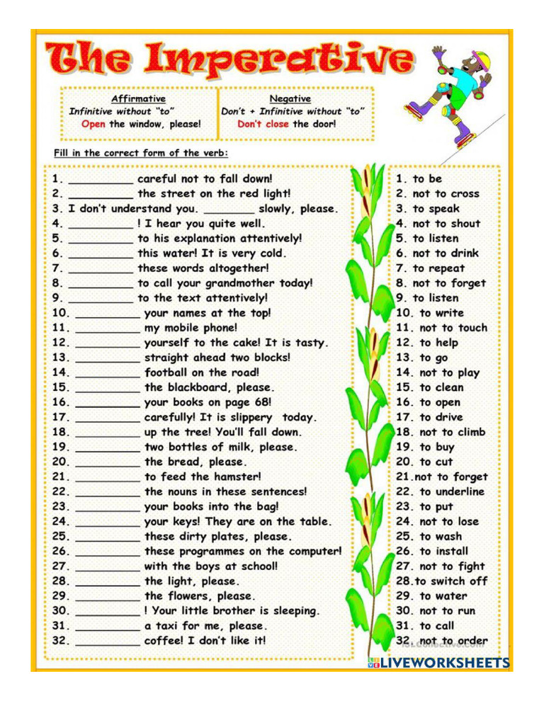 The Place of The Imperative | PDF