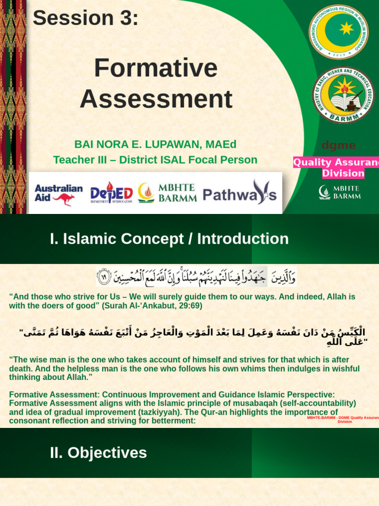 Level 2 Session 3 Formative Assessment | PDF | Educational Assessment ...