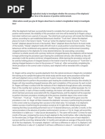 Fagen's Study on Elephant Training Methods | PDF | Reinforcement | Learning