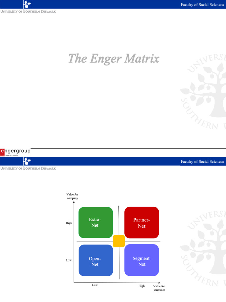 The Enger Matrix - E-Business Matrix Model | PDF | Digital Marketing ...