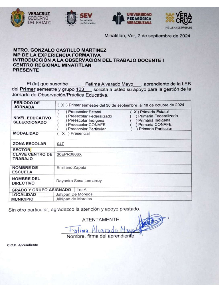 Amexo 1. Fátima Alvarado Mayo | PDF