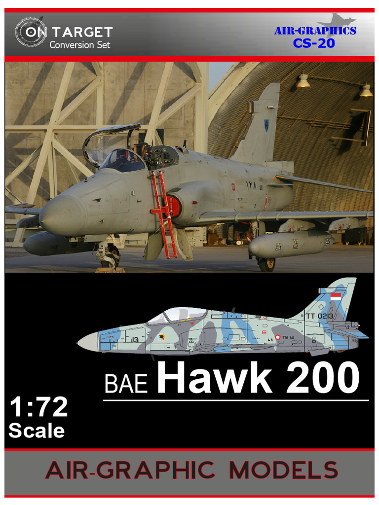 Air Graphics CS-20 Hawk 200 | PDF | Adhesive | Aircraft