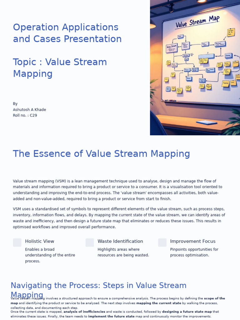 Value Stream Mapping | PDF | Supply Chain | Inventory