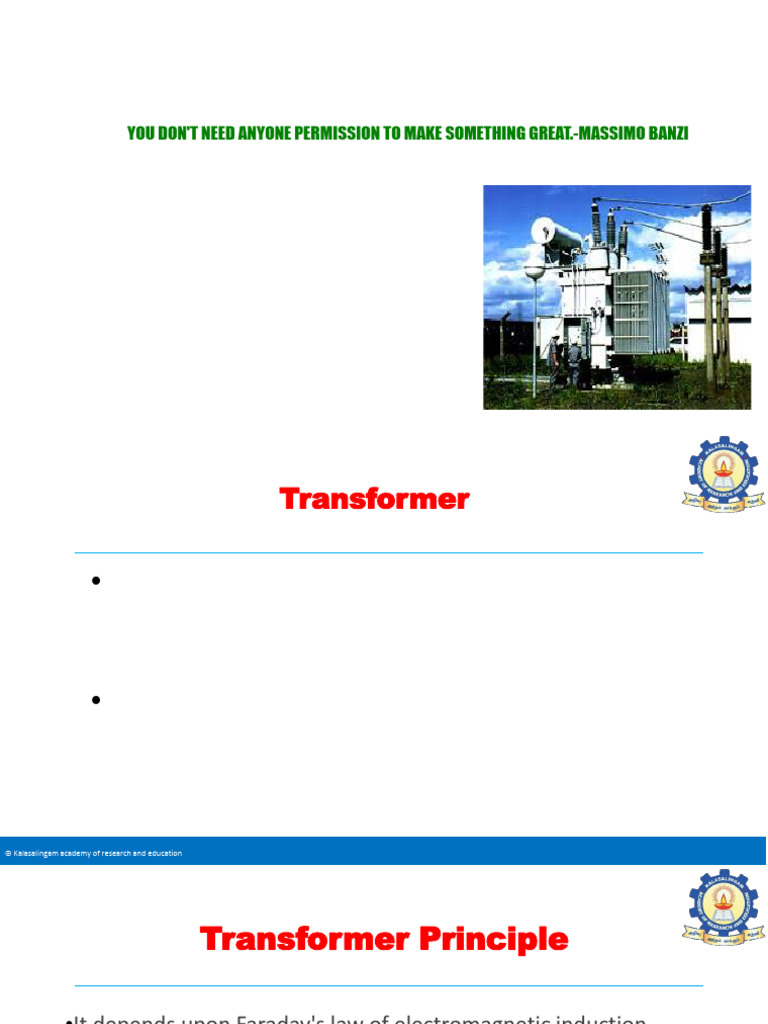 UNIT III Trasformer New Updated | PDF | Transformer | Electromagnetic Induction