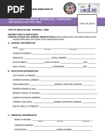 Kuya Win Scholarship Requirements Checklist Ay 2023-2024 | PDF