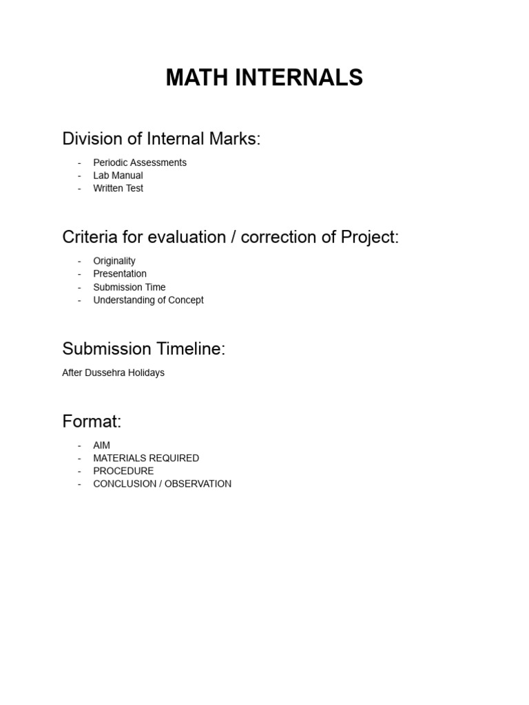 Math Internals | PDF