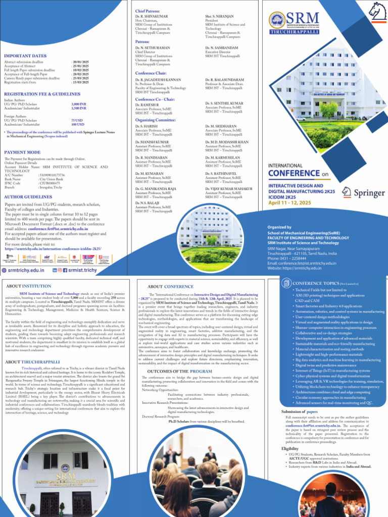 Mechanic - Conference Broucher | PDF