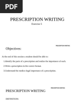 Prescription Template for Doctors | PDF