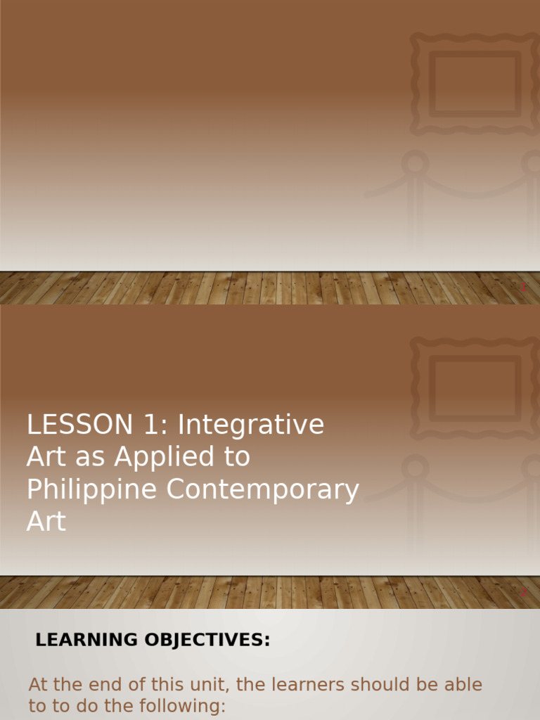 Lesson 1 Integrative Arts | PDF | The Arts | Poetry