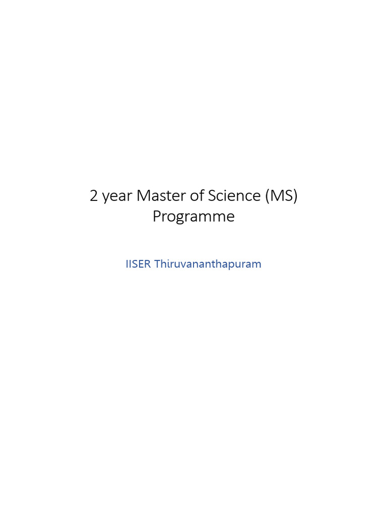 MSC Guide Book 2021 2022 | PDF | Physics | Mathematical Analysis
