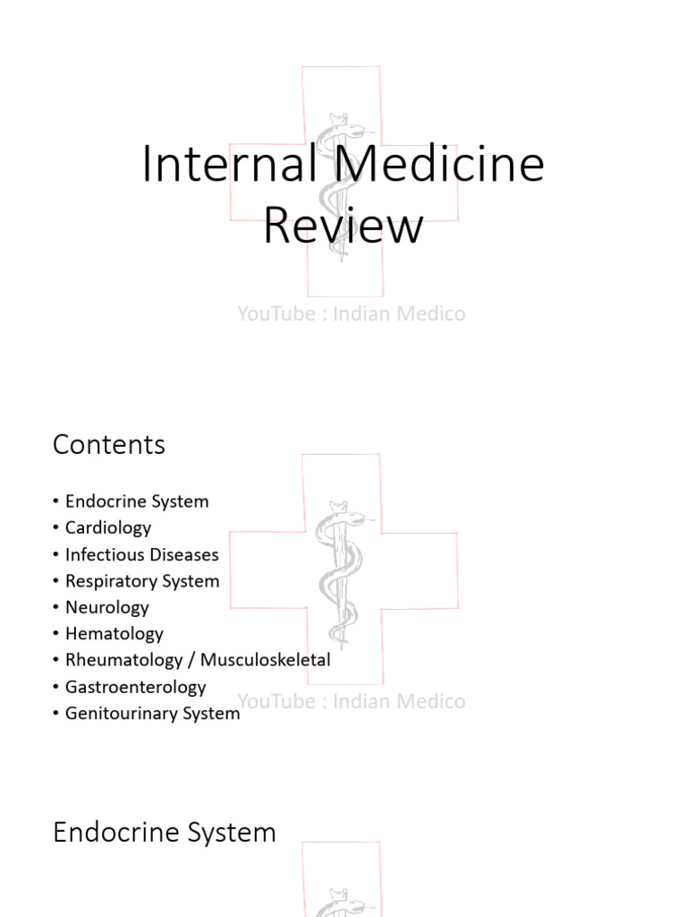 Internal Medicine | PDF | Myocardial Infarction | Thyroid