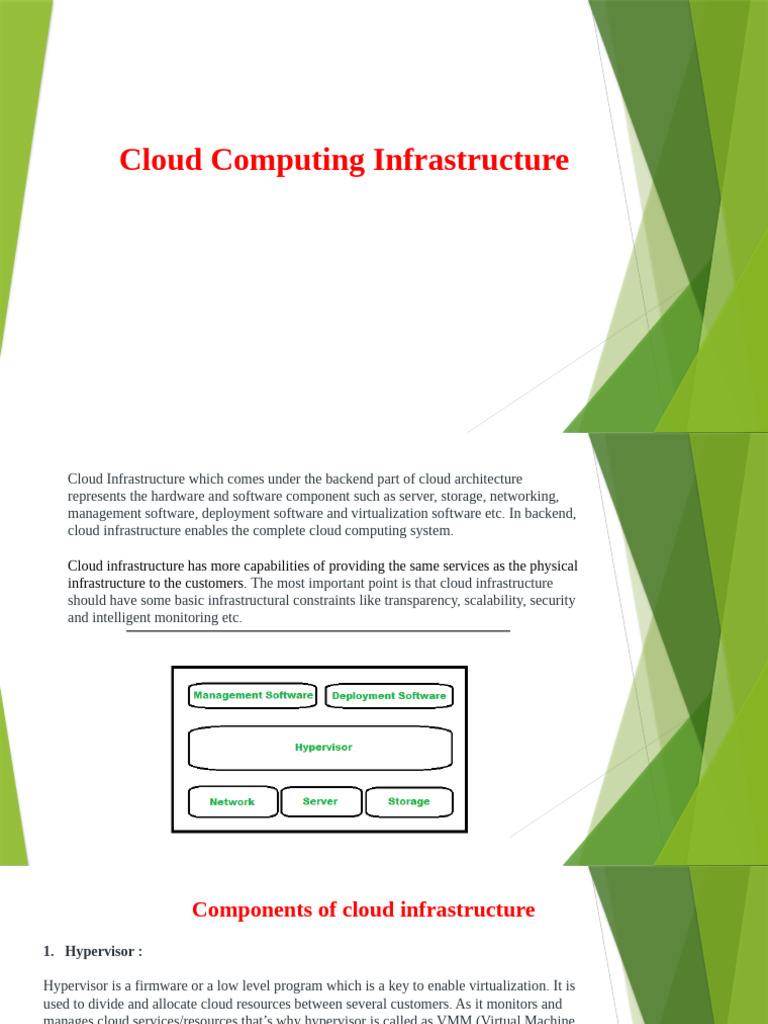 Cloud Computing Infrastructure Pdf Cloud Computing Software As A 7879