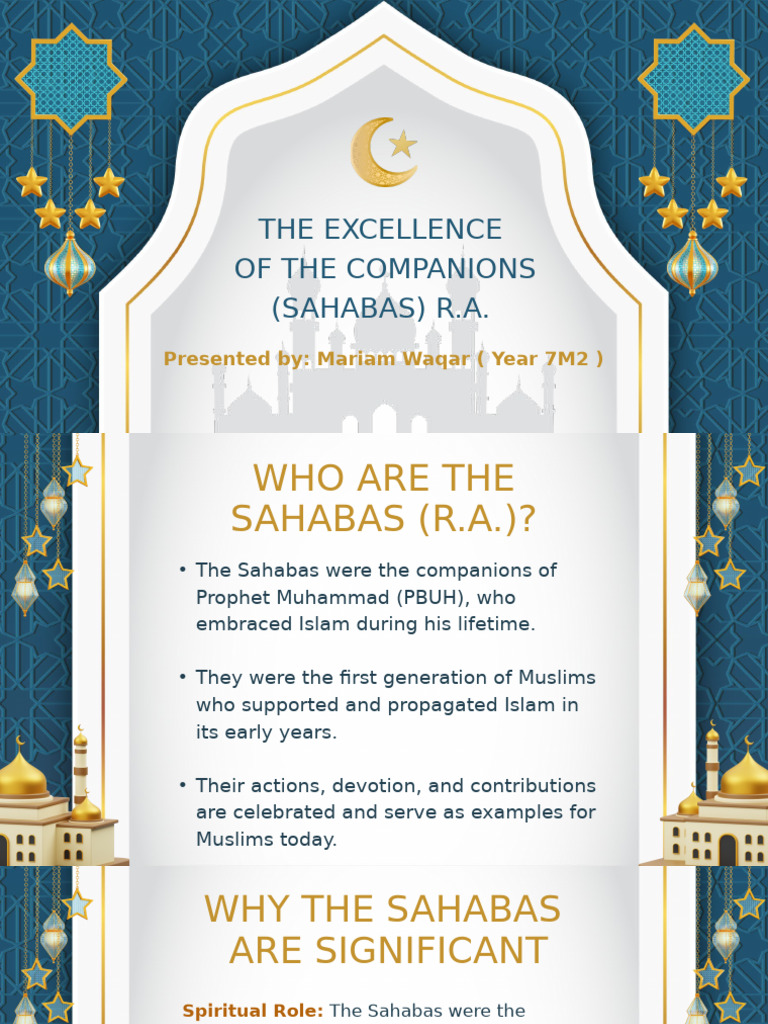 Islamic Studies Term 2 Project | PDF | Ali | Muhammad