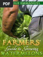 Watermelon Farming Guide | PDF | Watermelon | Soil