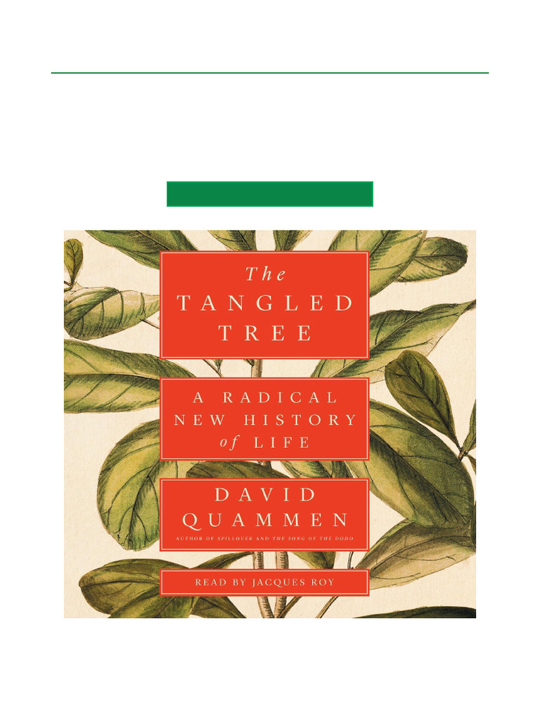 The Tangled Tree A Radical New History of Life Full Text | PDF ...