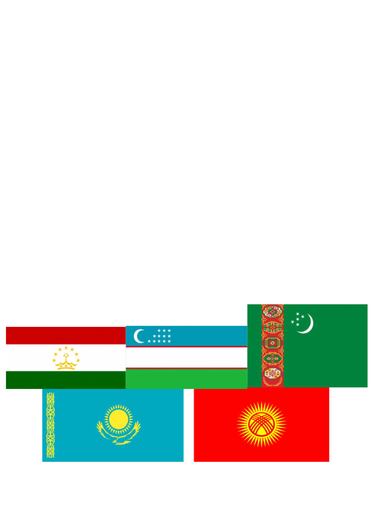 Central Asia Flags | PDF