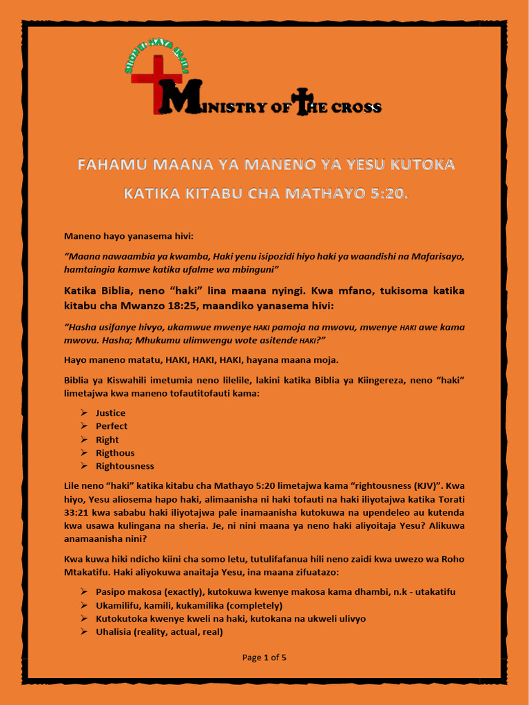 MATHAYO 5.20 | PDF