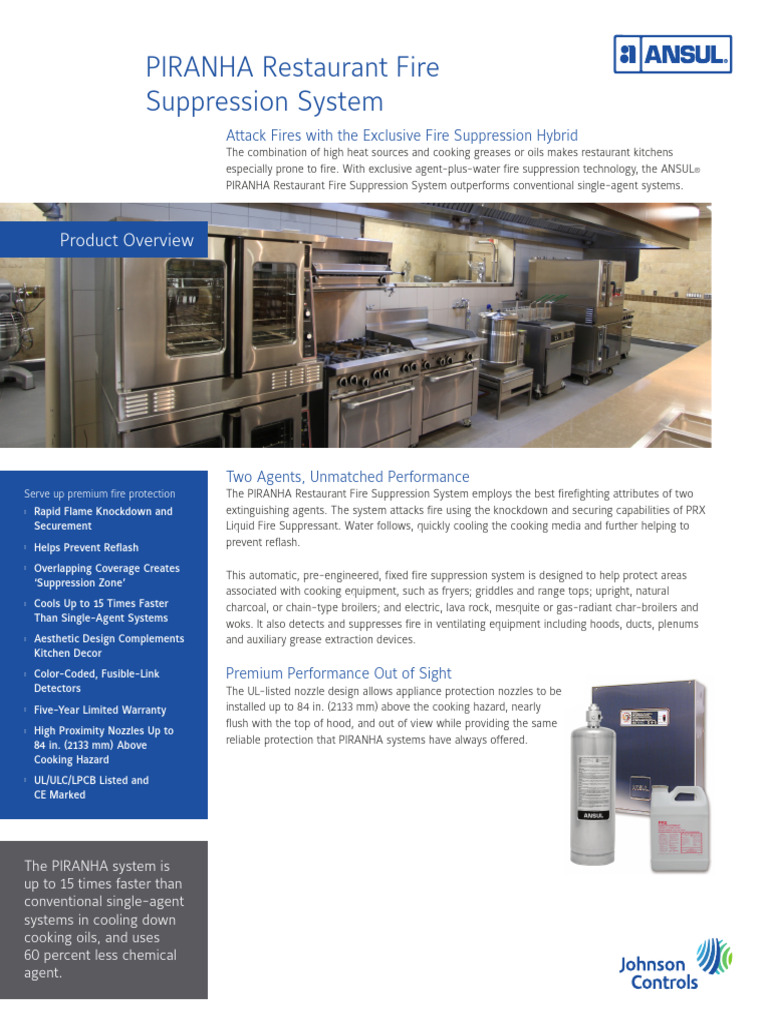 PIRANHA Product Overview F-2013153 | PDF | Firefighting | Fires