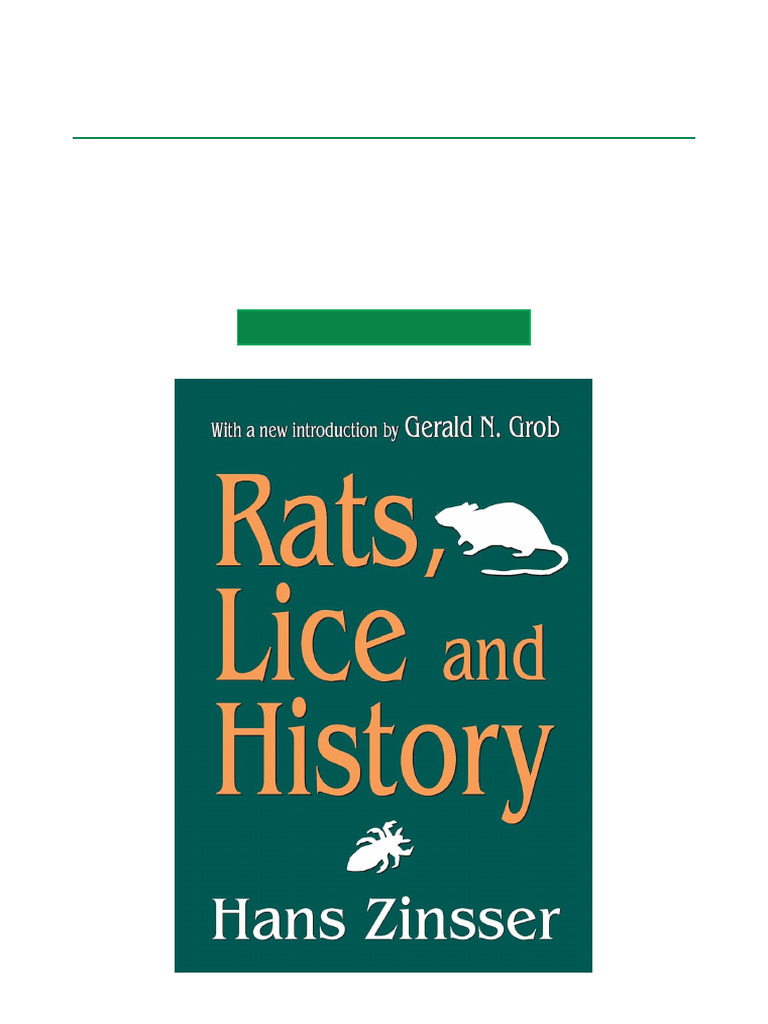 Rats, Lice and History (Social Science Classics Series), Revised ...