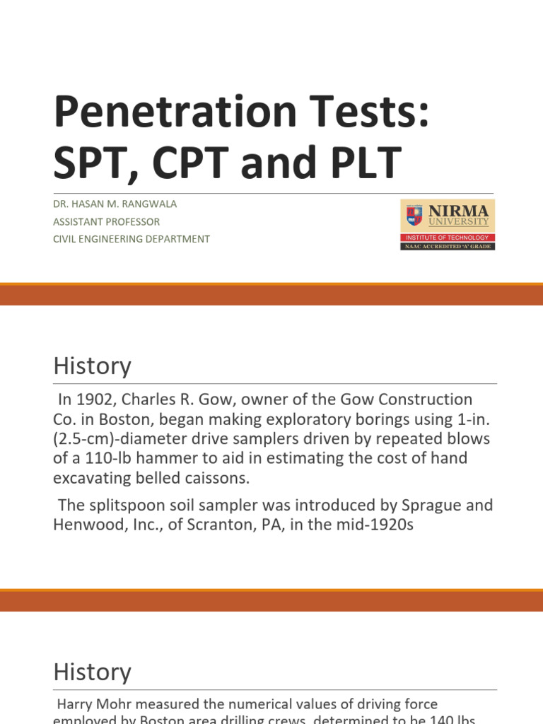 06_Penetration Tests | PDF | Geotechnical Engineering | Applied And ...
