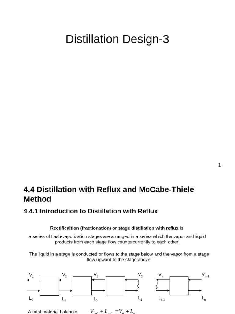 Distilation Design - 3 | PDF | Distillation | Analytical Chemistry