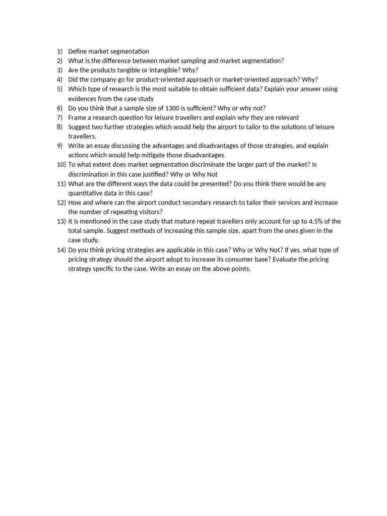 Business Summative Questions | PDF