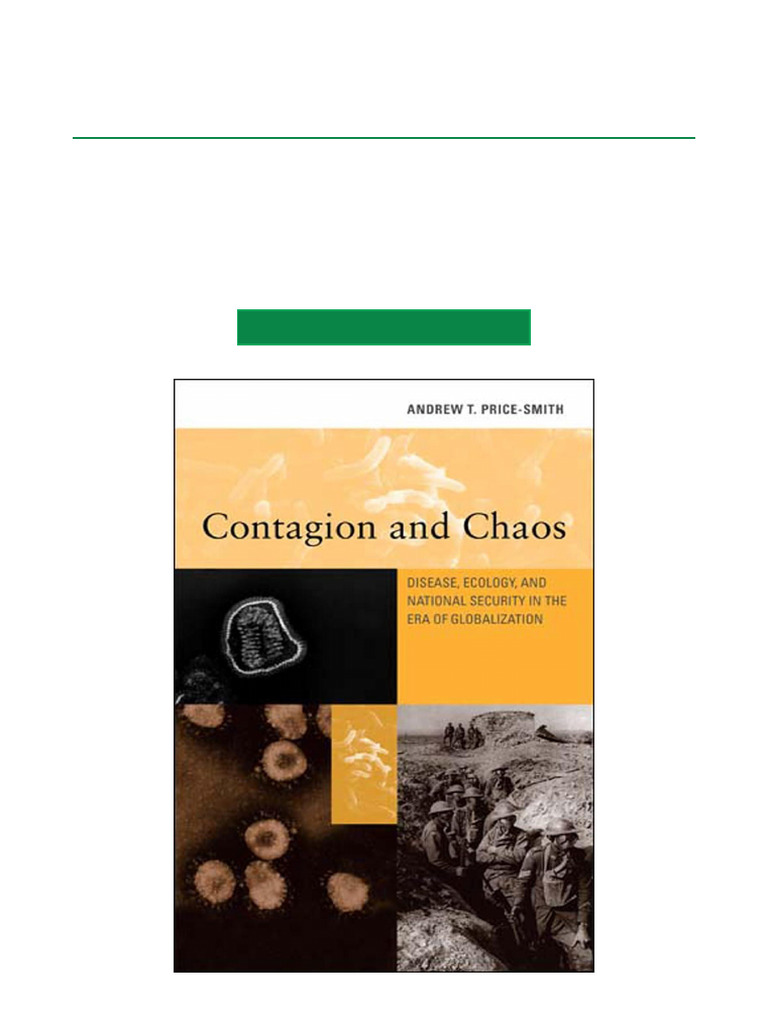 Contagion and Chaos Disease, Ecology, and National Security in The Era ...