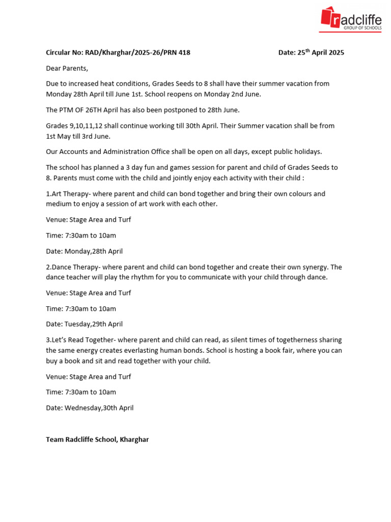 Circular No.418 | PDF