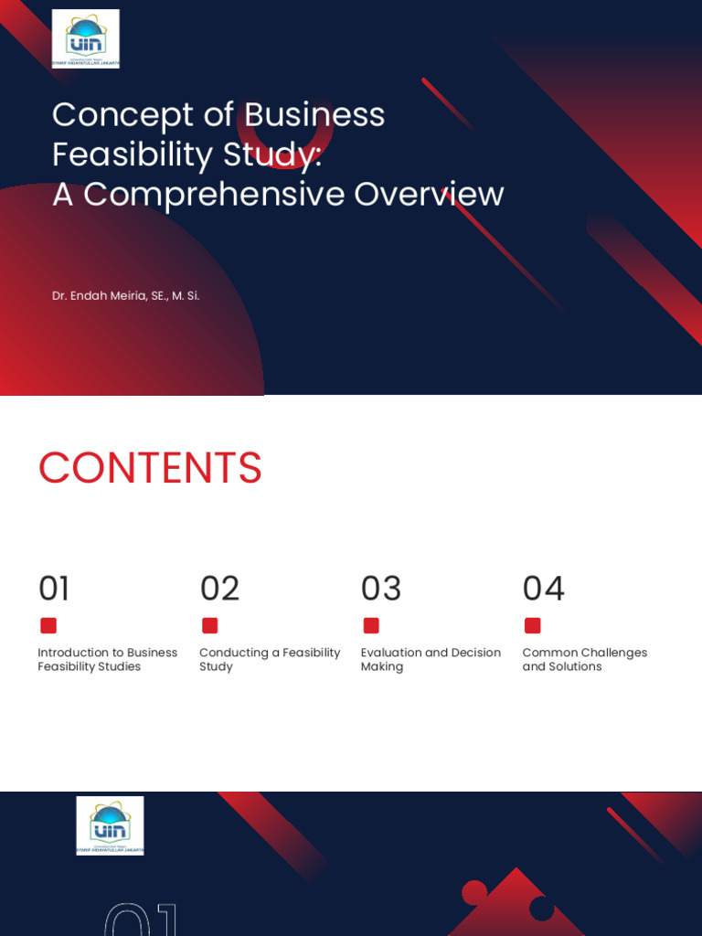 Concept of Business Feasibility Study - A Comprehensive Overview | PDF | Feasibility Study | Risk