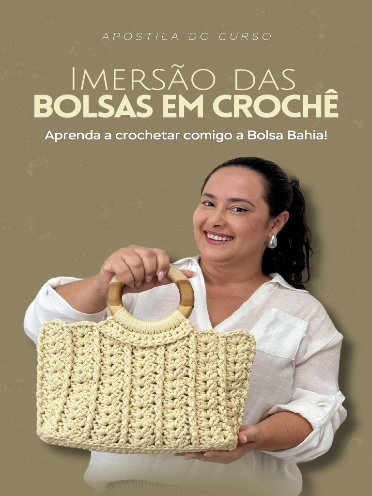 IMERSÃO DAS BOLSAS EM CROCHÊ - APOSTILA (final) | PDF