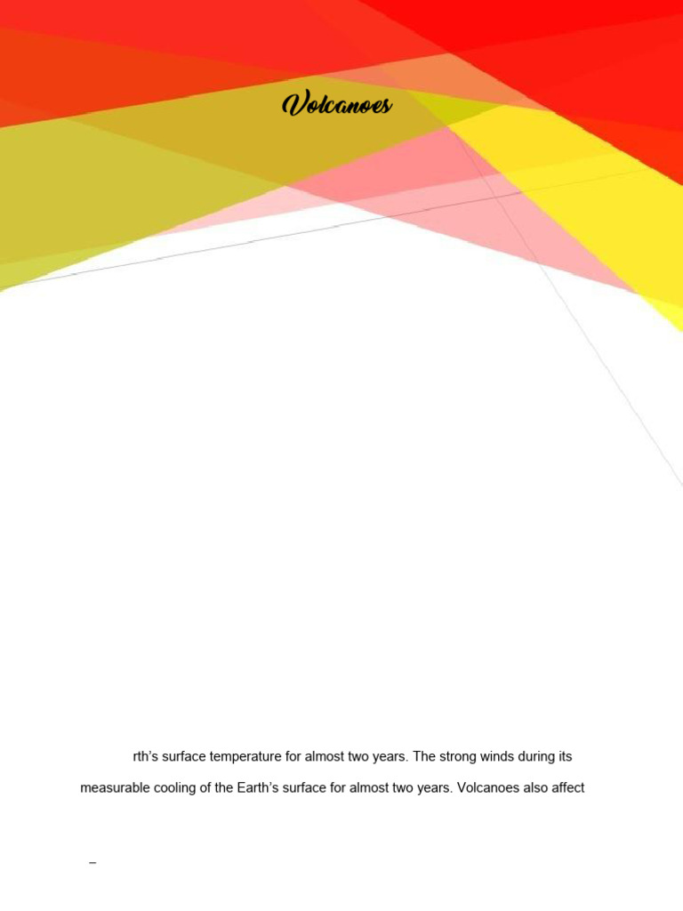 QUARTER 3-Volcanoes (MODULE 1, WEEK 1) | PDF | Volcano | Types Of ...