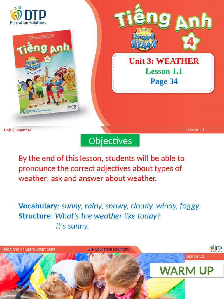 Unit 3 Weather Lesson 11 | PDF | Linguistics | Human Communication