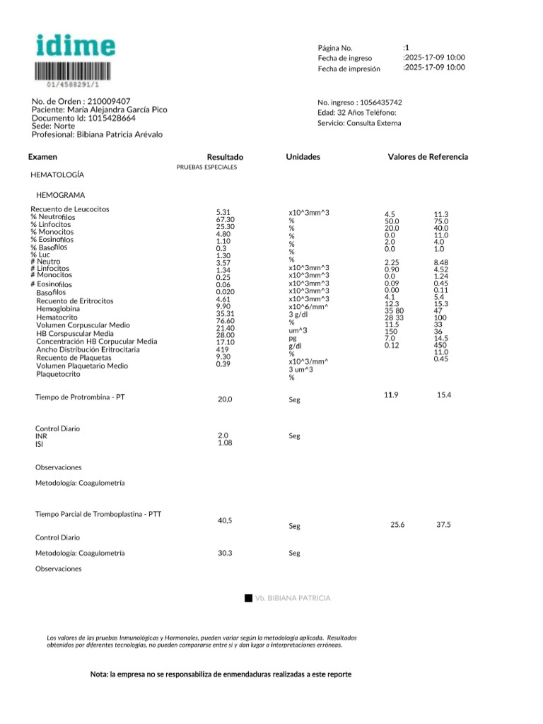 Resultados Laboratorio Idime 08362919474391.PDF | PDF