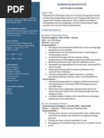 Jake Gutierrez's Resume Template | PDF | Postgre Sql | Résumé