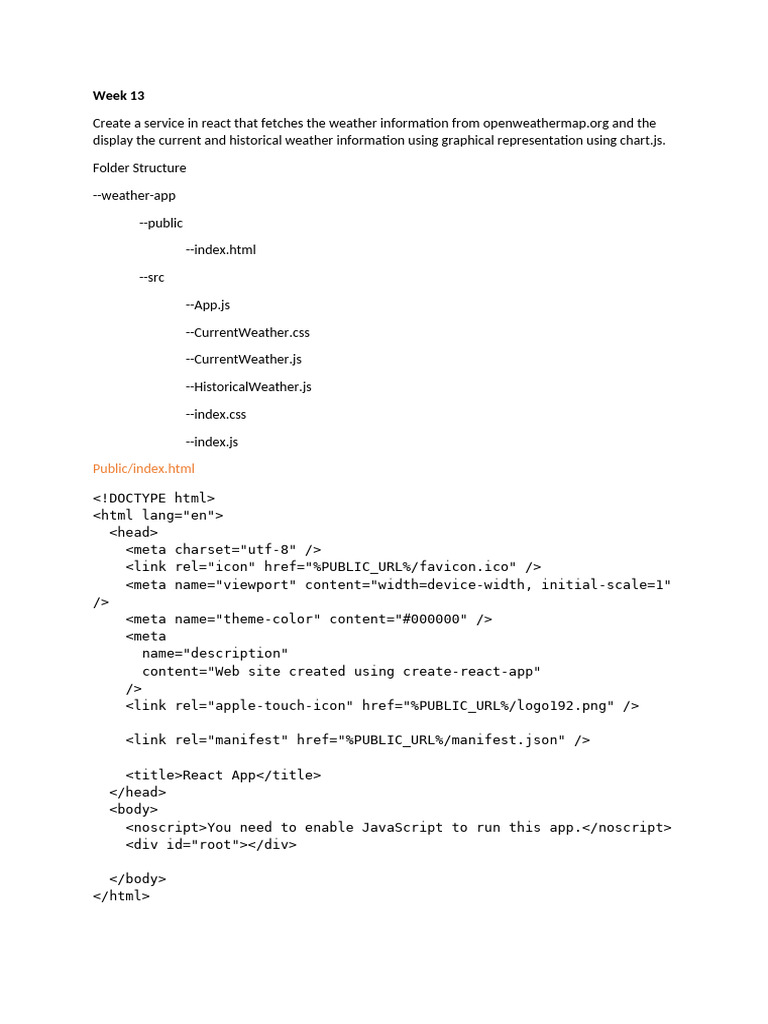 Week 13: Public/index - HTML | PDF | Computing | Software Engineering