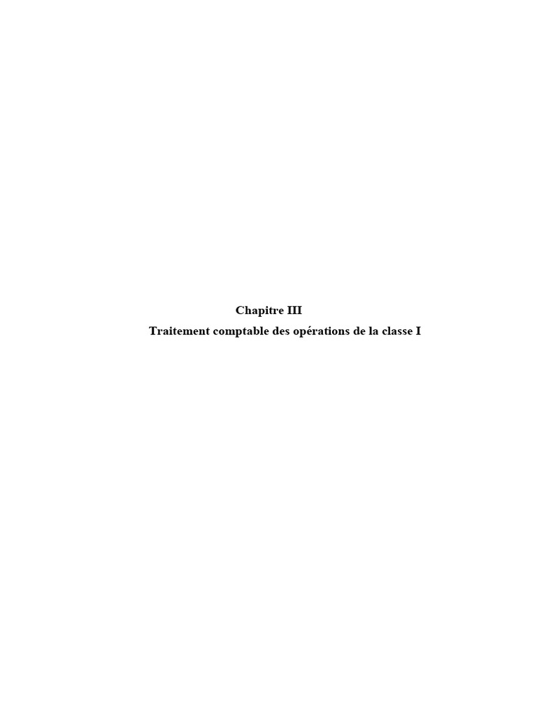 Traitement comptable des capitaux propres | PDF | Capitaux propres ...