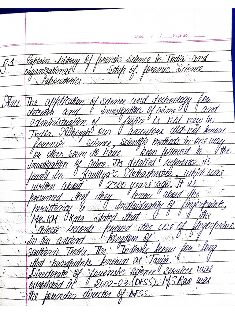 Forensic Science CCE - 2 | PDF