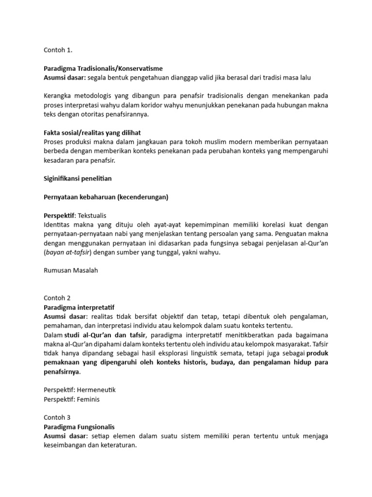 Contoh 1 | PDF
