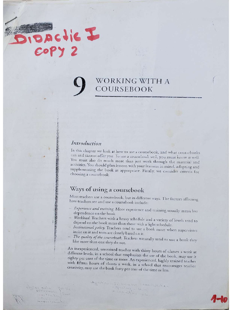 Didactic I Copy 2 | PDF